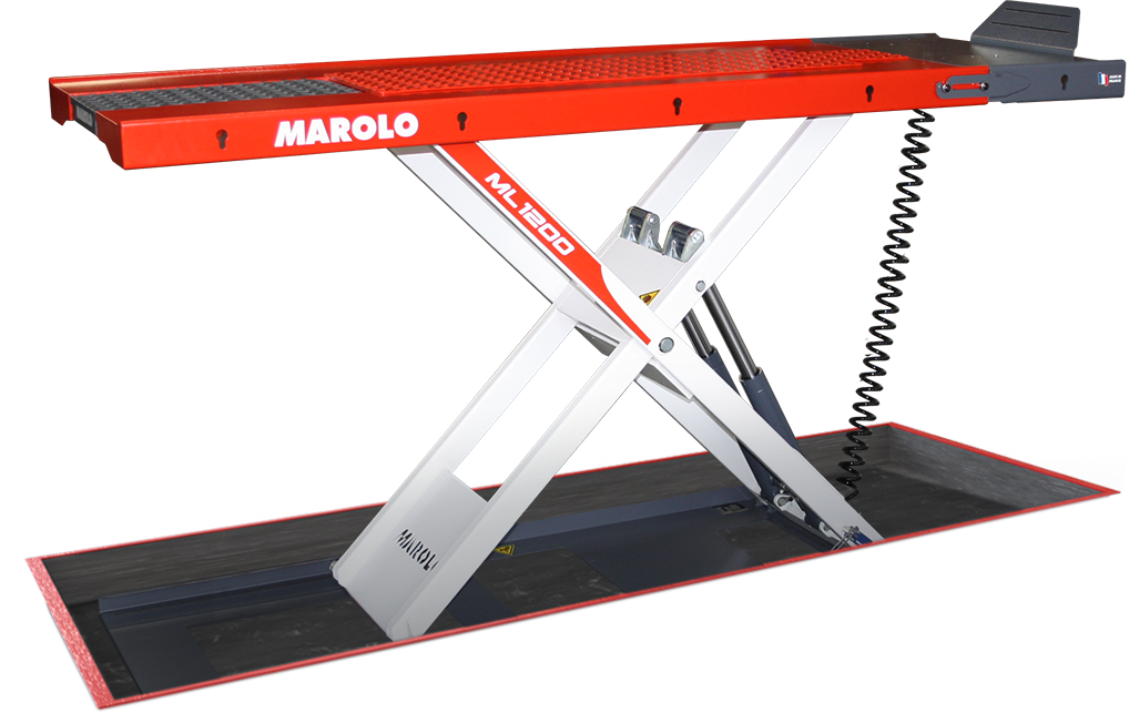 MAROLOTEST - Table extra plate MAROLOWLIFT 1200 WEI Hydraulique ...