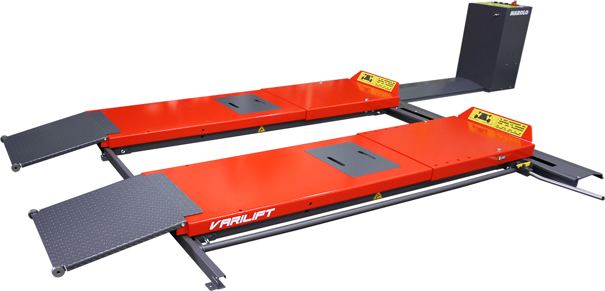 MAROLOTEST - Pont élévateur VARILIFT 3000 L Hydraulique à largeur ...