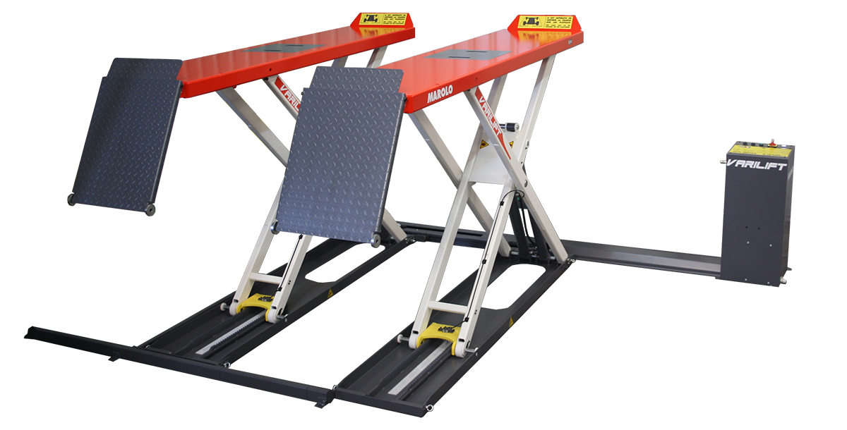 MAROLOTEST - Lift VARILIFT 3000 H Hydraulic with variable width - 3 ...