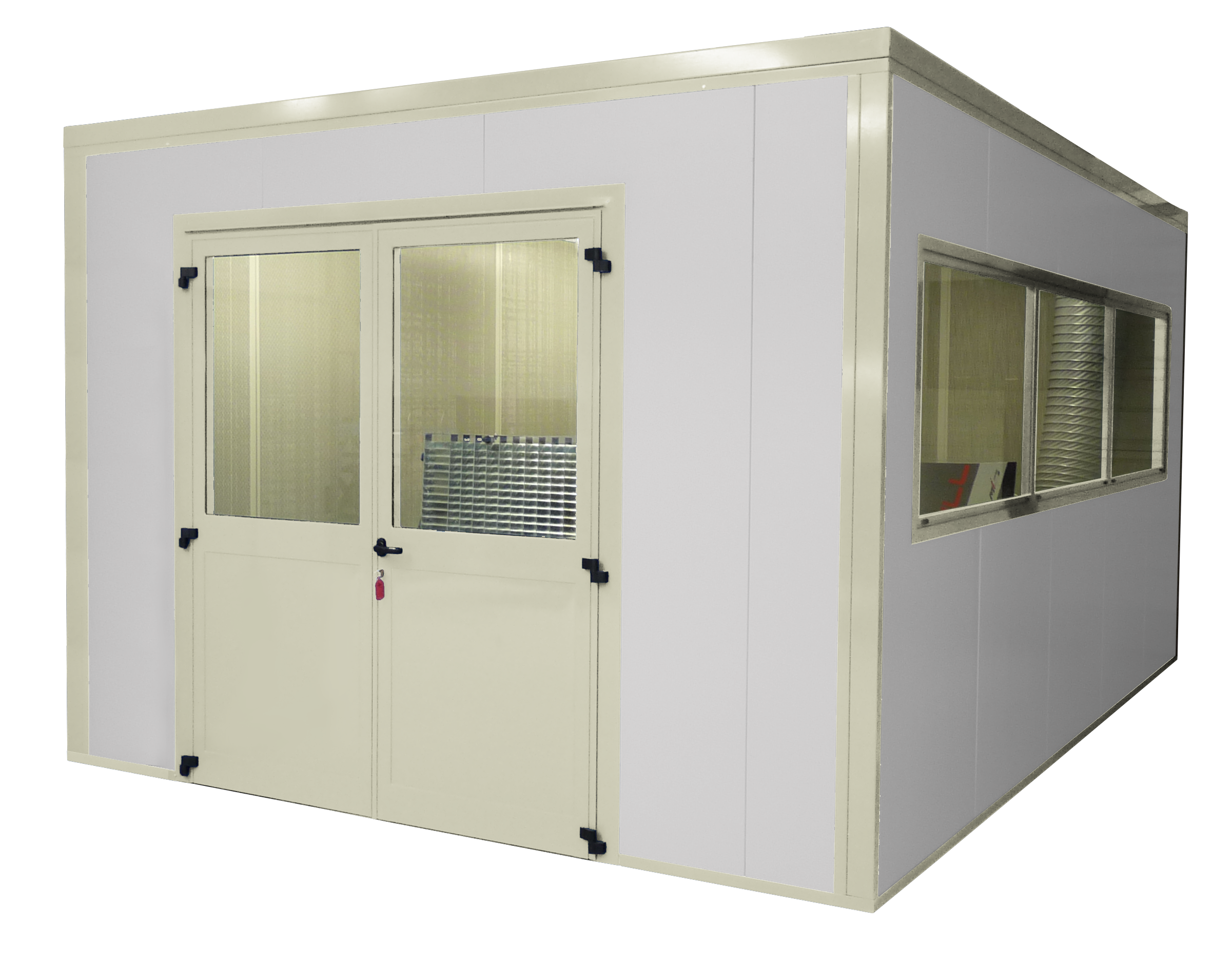 MAROLOTEST - Schallschutzkabine POWERFULL Standard (RAL 7015)